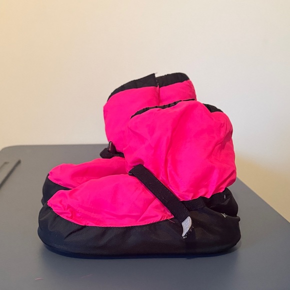 Bloch | Shoes | Bloch Warmup Dance Booties Hot Pink And Black Booties ...